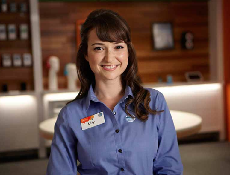 Everyone knows her as ‘Lily Adams’ from AT&T. This actress is a beauty ...