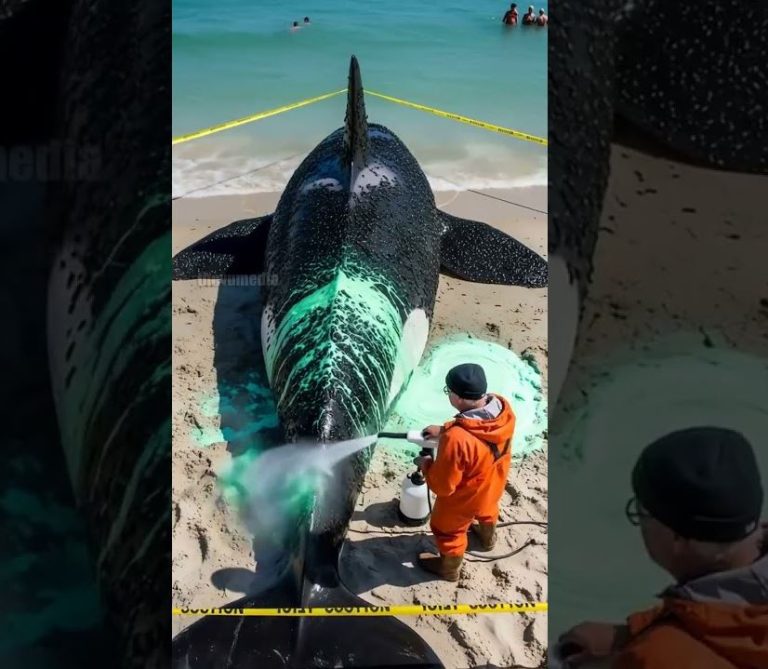 Humans Unite to Save a Stranded Orca From a Painful Leech Infestation ...
