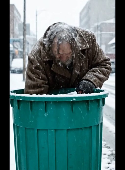 Homeless Man Given Fresh Food After Eating Moldy Bread | An Act of ...