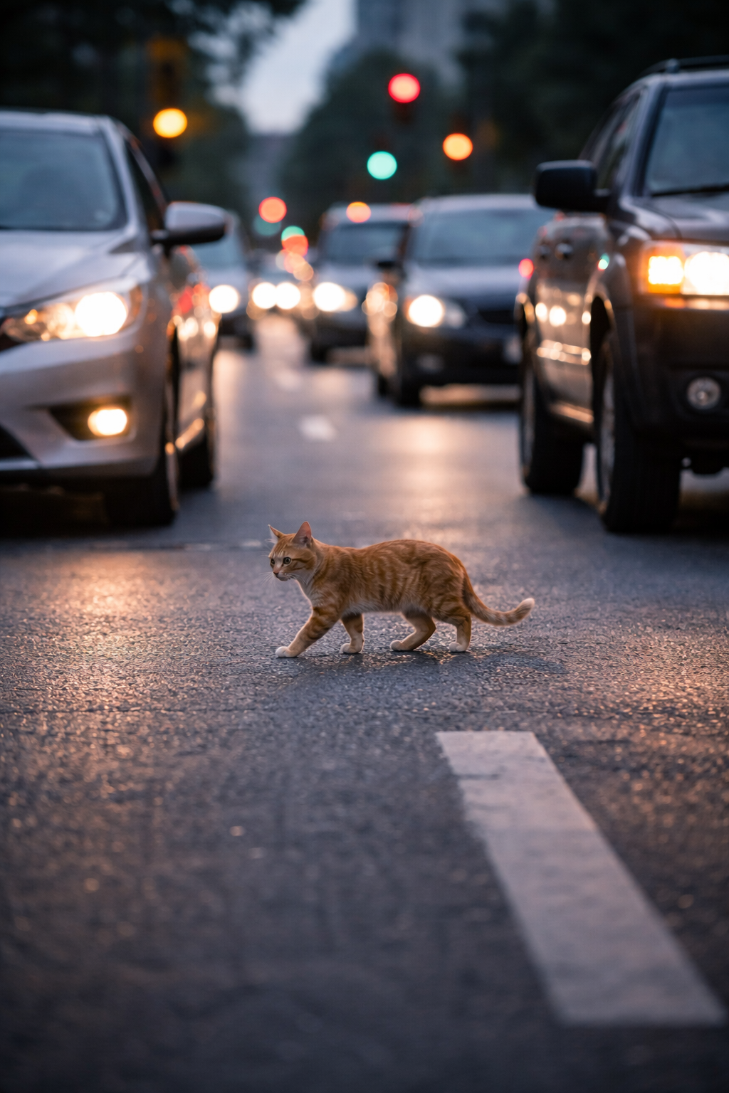 Stray Dogs Stopped Traffic to Save a Cat — What Happened Next Was ...
