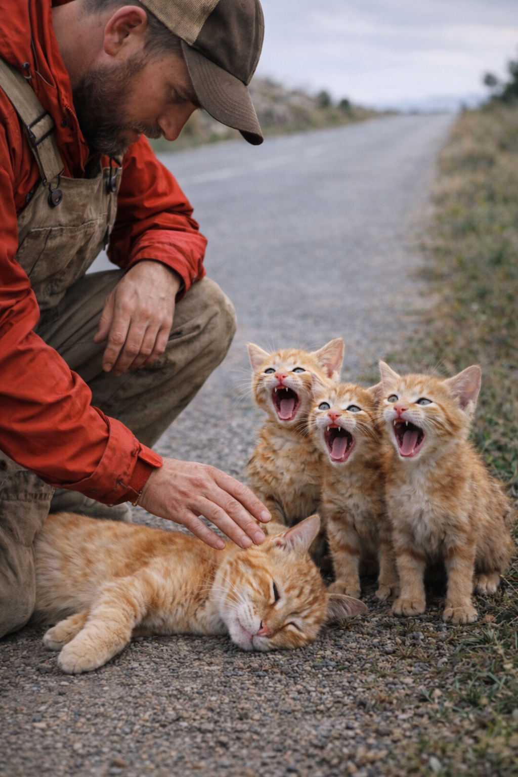 These Kittens Were Crying on an Empty Road — What This Farmer Did Next ...
