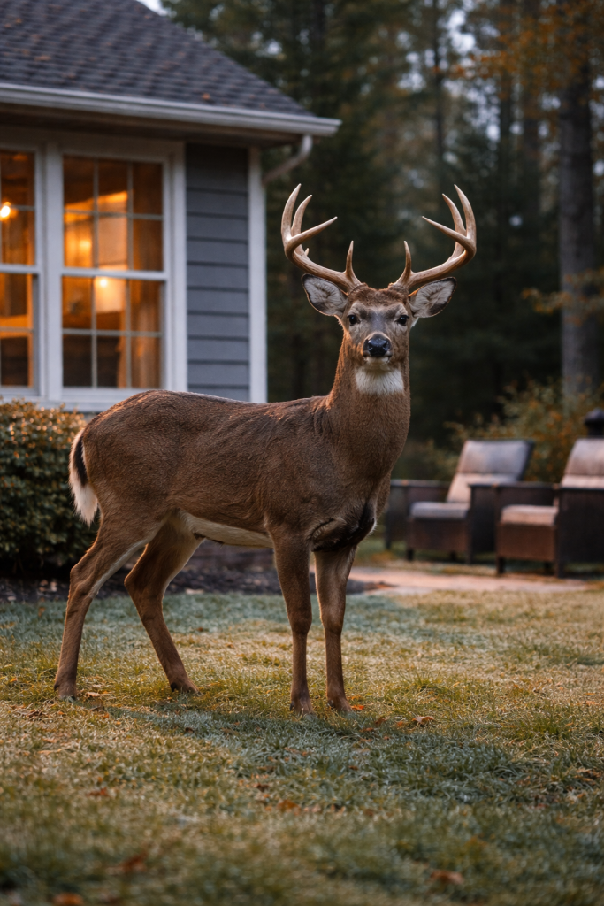 A Deer Appeared Outside Their Window… Seconds Later, Their Living Room ...