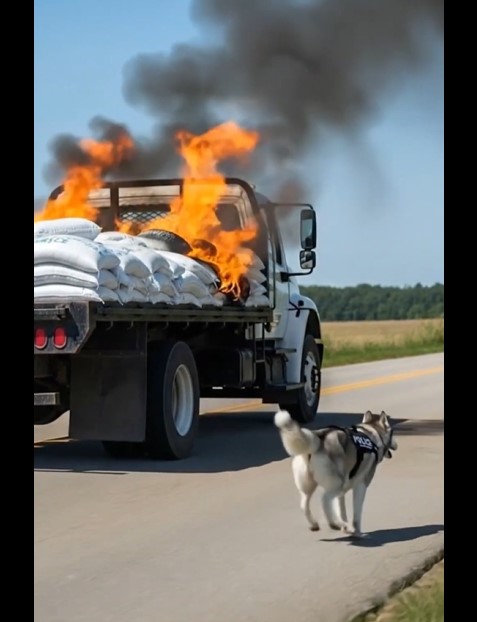 Husky Hero Stops Driver Seconds Before a Deadly Explosion – Home