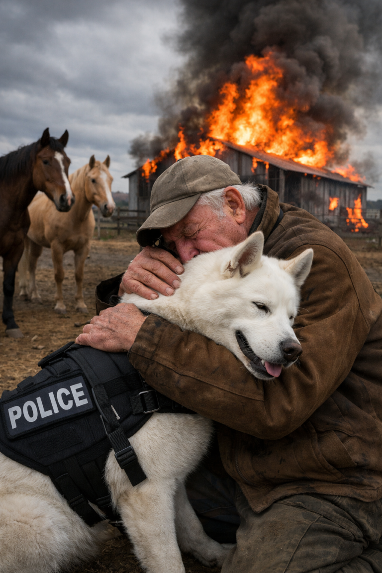 Emotional Animal Rescue — Heroic Police Husky Saves the Day – Home