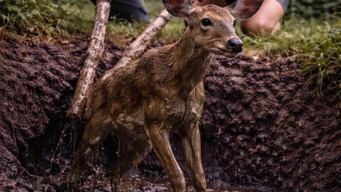A Baby Deer Was Sinking in Mud — What These Hikers Did Next Will Melt ...